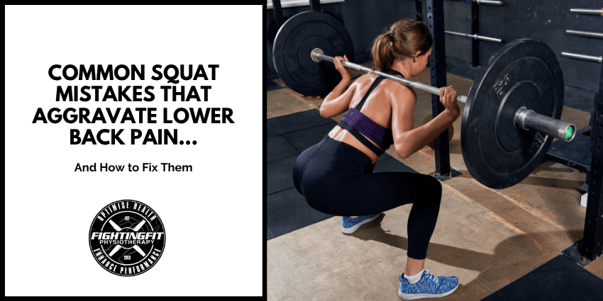 Common Squat Mistakes That Aggravate Lower Back Pain and How to Fix ...